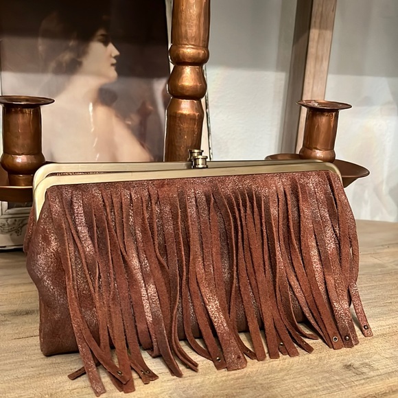 HOBO | Bags | Rare Hobo Fringe Boho Wallet | Poshmark
